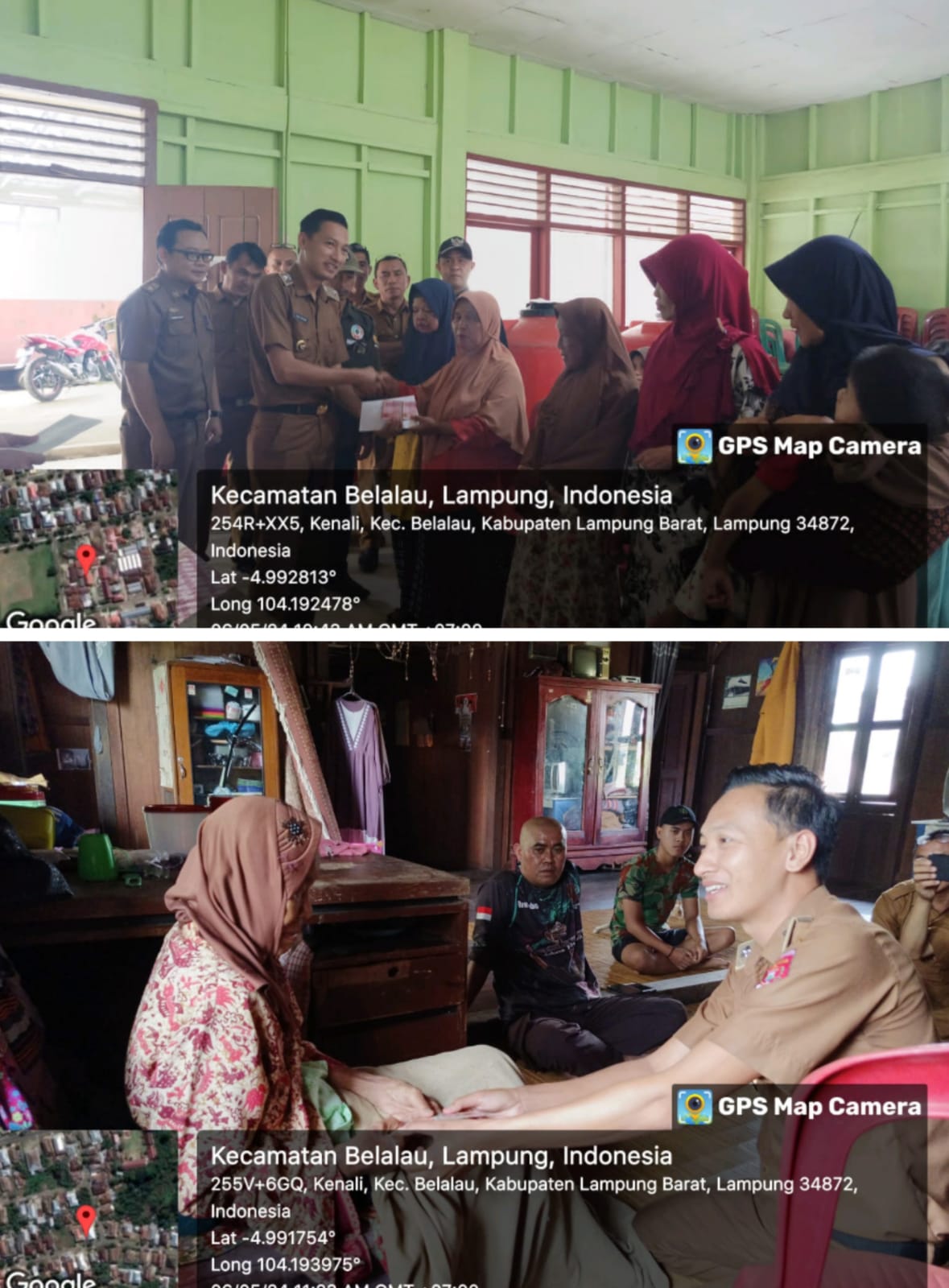 Pemerintah Pekon Kenali Kembali Menyalurkan BLT-DD Tahap Pertama